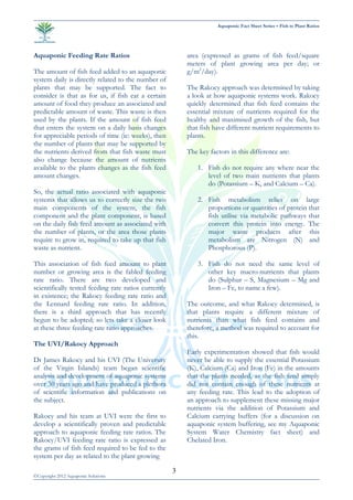 Fish to plant ratios | PDF