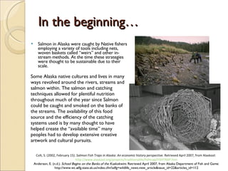 Fish Traps In Alaska Final | PPT