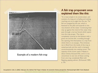 Fish Traps In Alaska Final | PPT