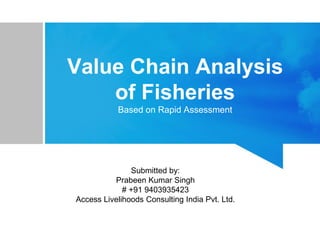 Fish value chain 2 | PDF | Agriculture | Industries