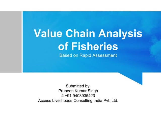Fish value chain 2 | PDF | Agriculture | Industries
