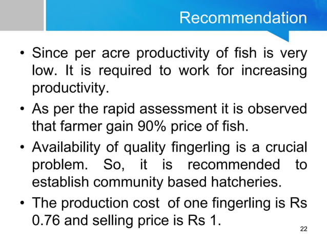 Fish value chain 2 | PDF | Agriculture | Industries