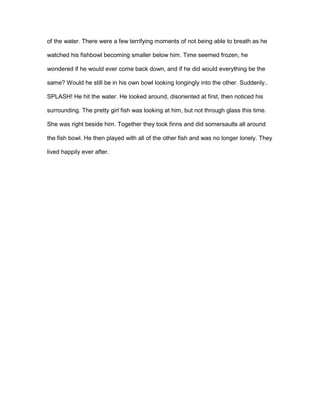 Fishy story | DOCX