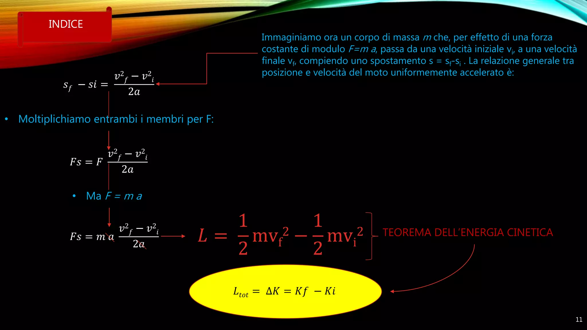 Fisica: IL LAVORO E L'ENERGIA | PPTX