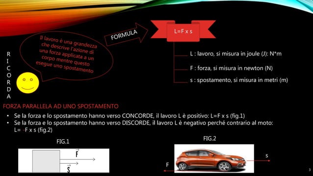 Fisica: IL LAVORO E L'ENERGIA | PPTX | Physics | Science