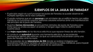 Fisica 2 potencial Electrico, Campos y Jaula de Faraday | PPTX