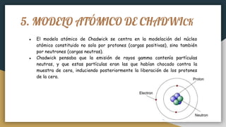 Fisica modelos atomicos | PPTX