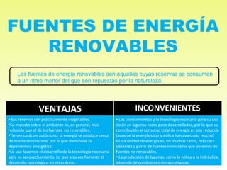 Fisica y quimica fuentes de energia | PPT