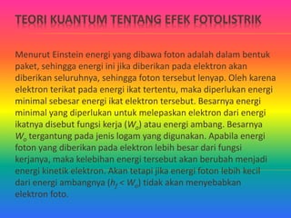 Efek Fotolistrik | PPTX