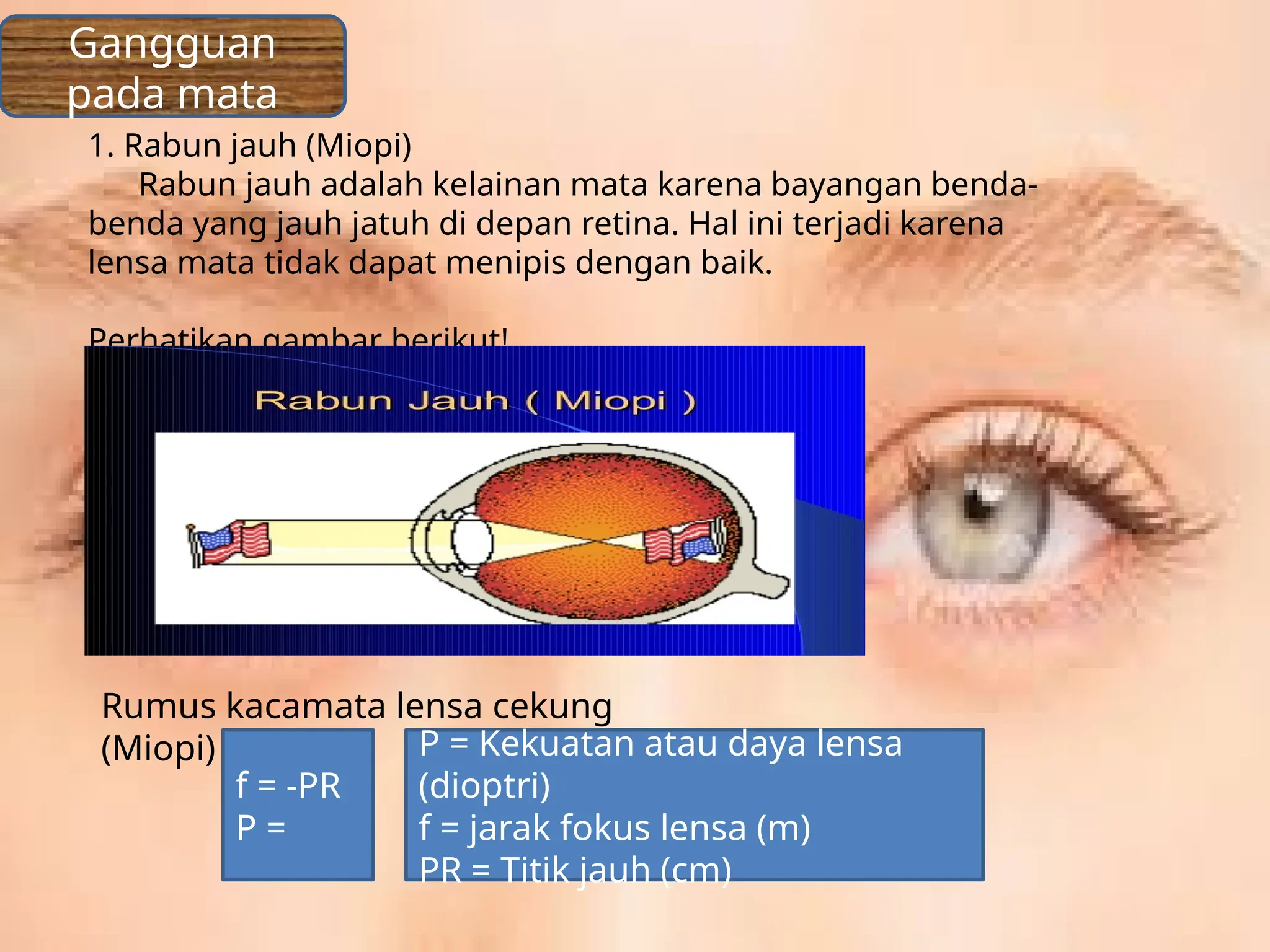 Mata Pelajaran Fisika Alat-alat Optik dan Pembentukkan bayangan | PPTX