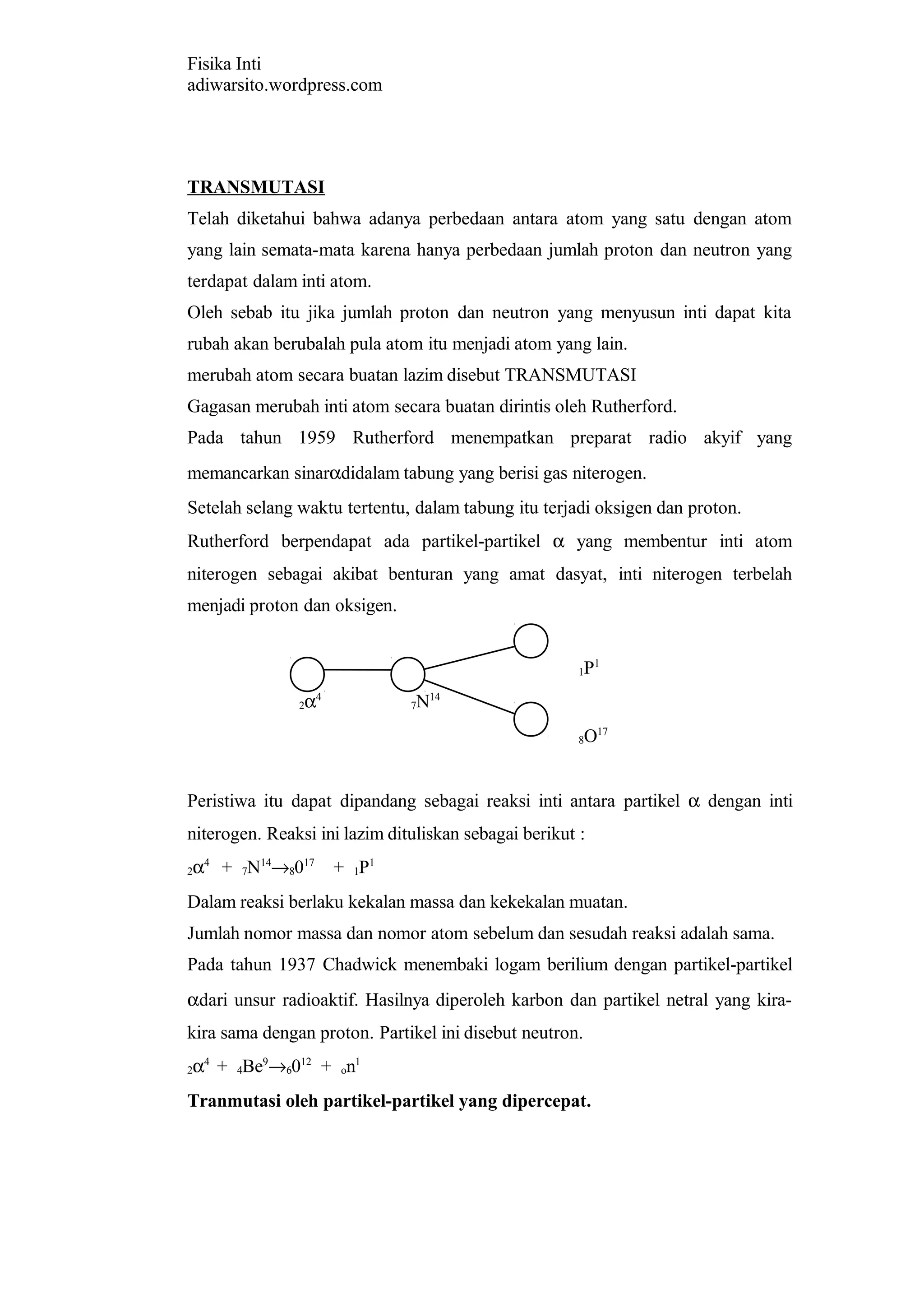 Fisika inti | DOC