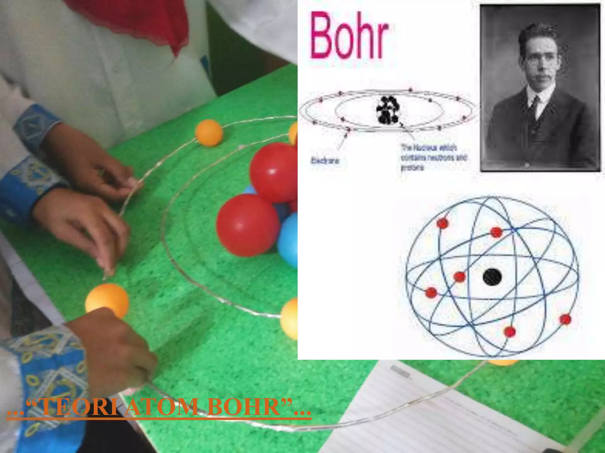 Fisika kelompok 4 model atom Bohr | PPTX
