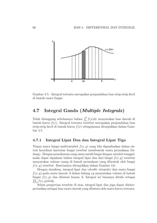Fisika matematika bab4 differensial danintegral | PDF