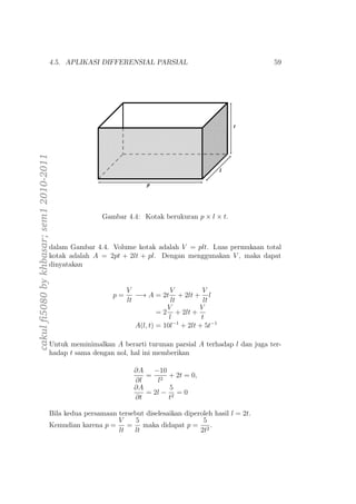 Fisika matematika bab4 differensial danintegral | PDF