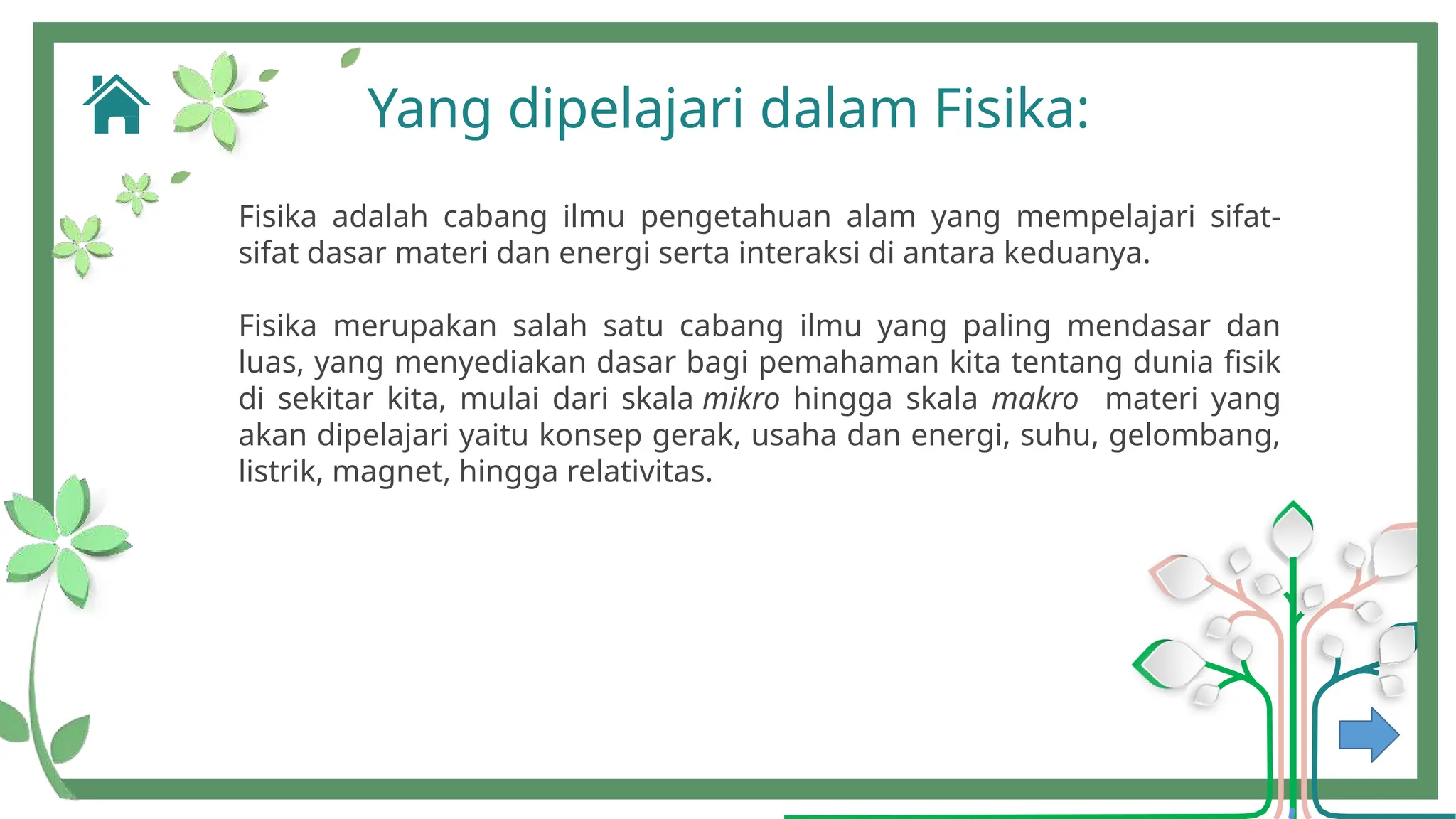 pemilihan mapel kurikulum merdeka mapel fisika | PPTX