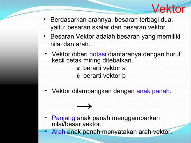 Fisika vektor | PPT
