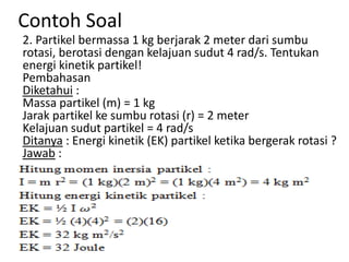 Energi dan Usaha dalam Gerak Rotasi | PPT