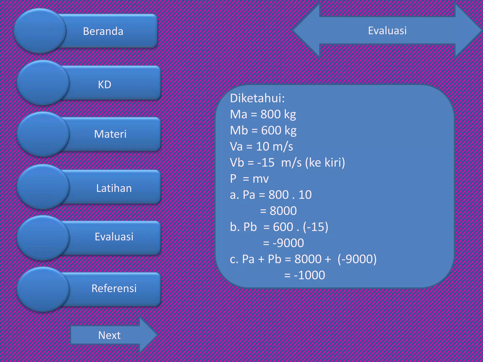 konsep impuls dan momentum | PPT