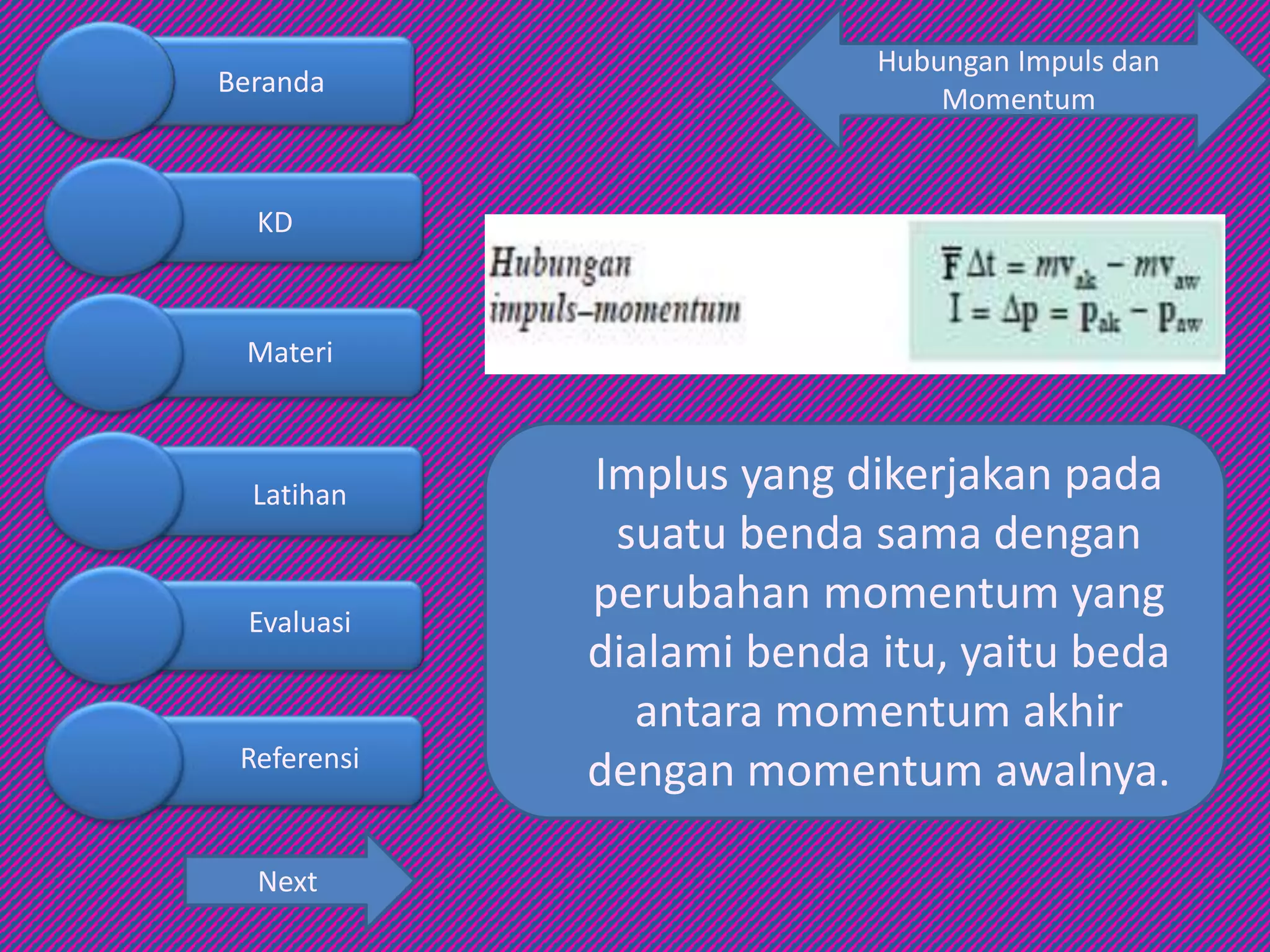 konsep impuls dan momentum | PPT