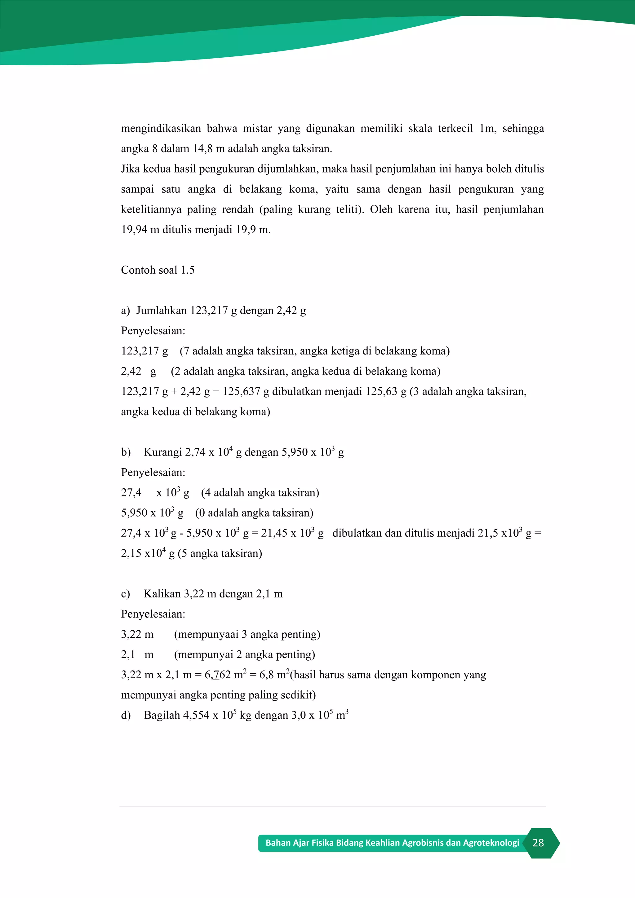 Fisika kela 10 untuk SMK | PDF