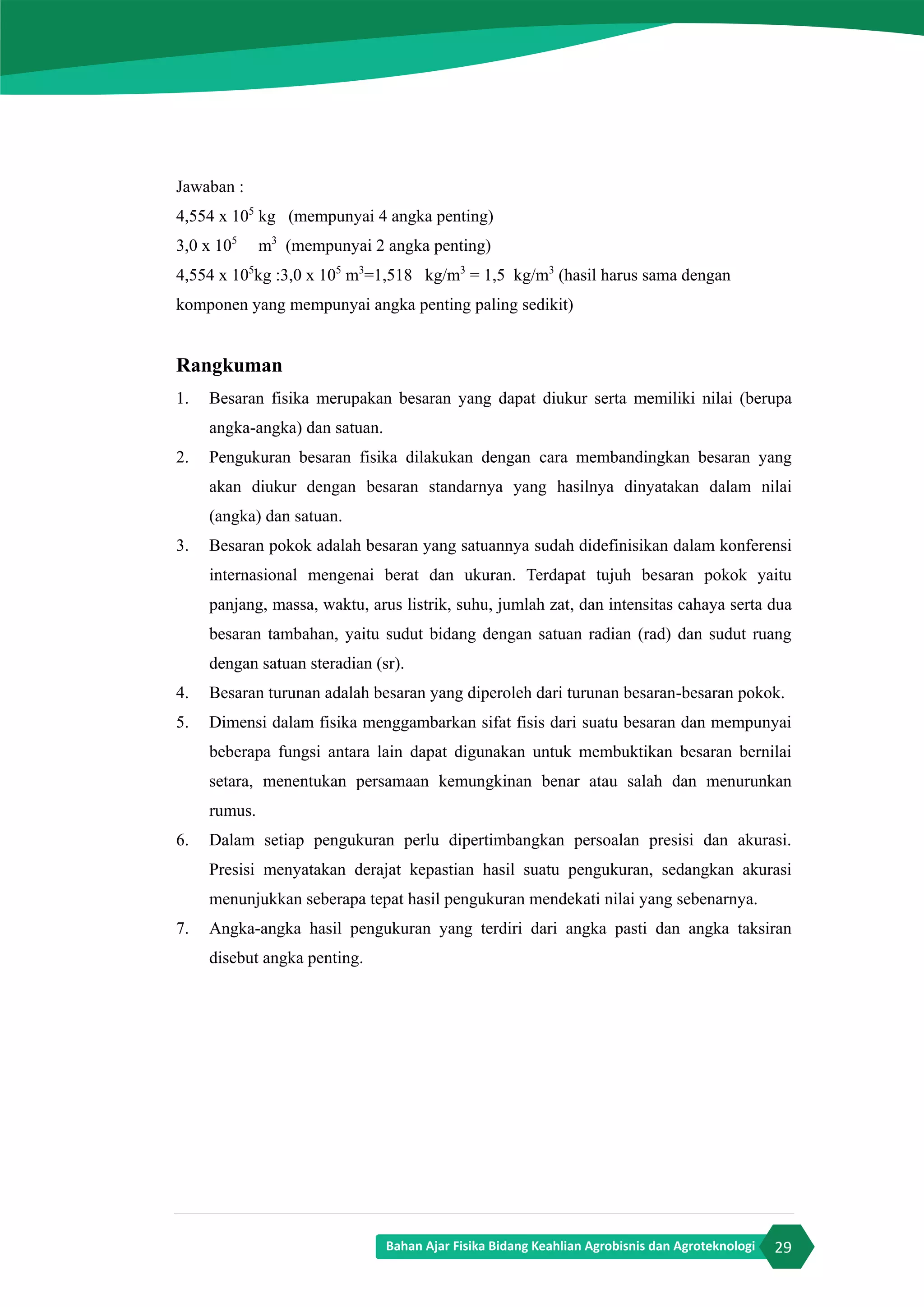 Fisika kela 10 untuk SMK | PDF