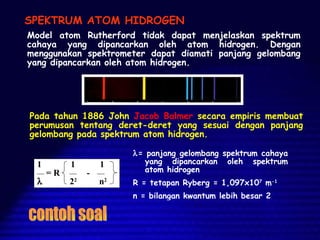 Fisika atom sma kelas 12 | PPT
