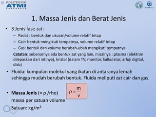 Fisika dasar mekanika fluida | PPTX