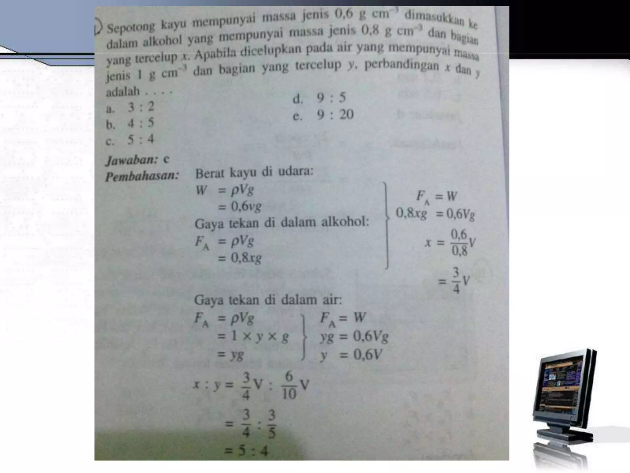 Fisika dasar ii fluida | PPTX