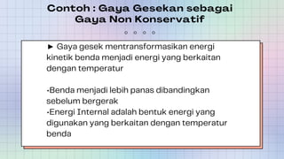 Fisika Dasar - Usaha, Energi & Gravitasi | PDF