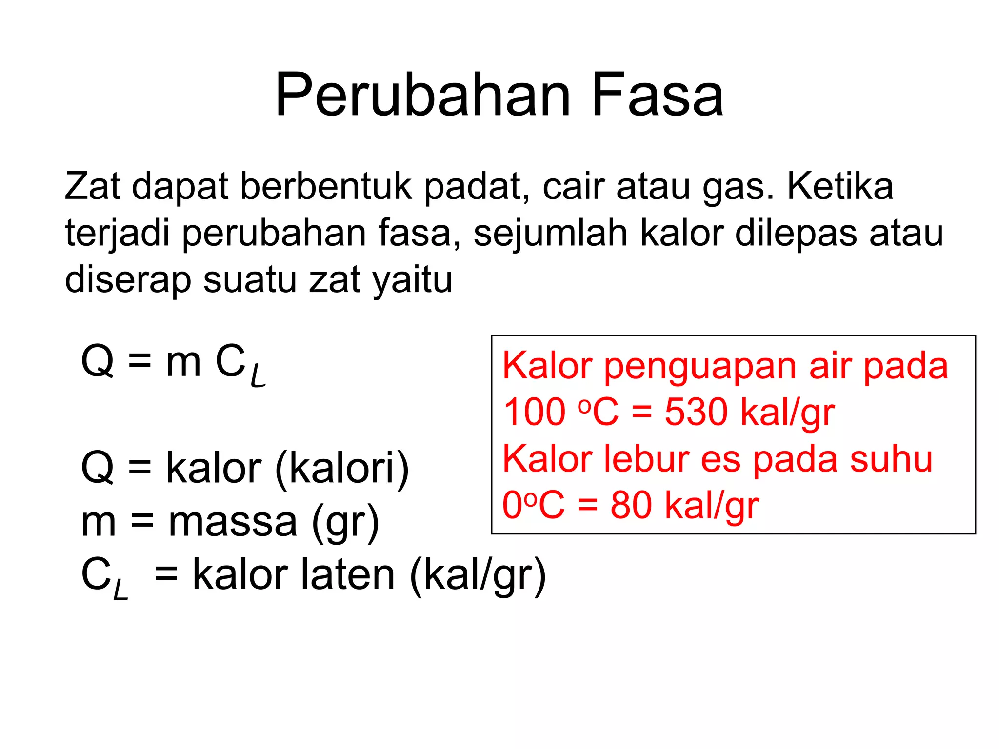 ITP UNS SEMESTER 1 Fisika dasar (suhu, pemuaian, panas dan ...