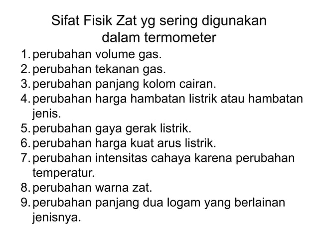 ITP UNS SEMESTER 1 Fisika dasar (suhu, pemuaian, panas dan ...