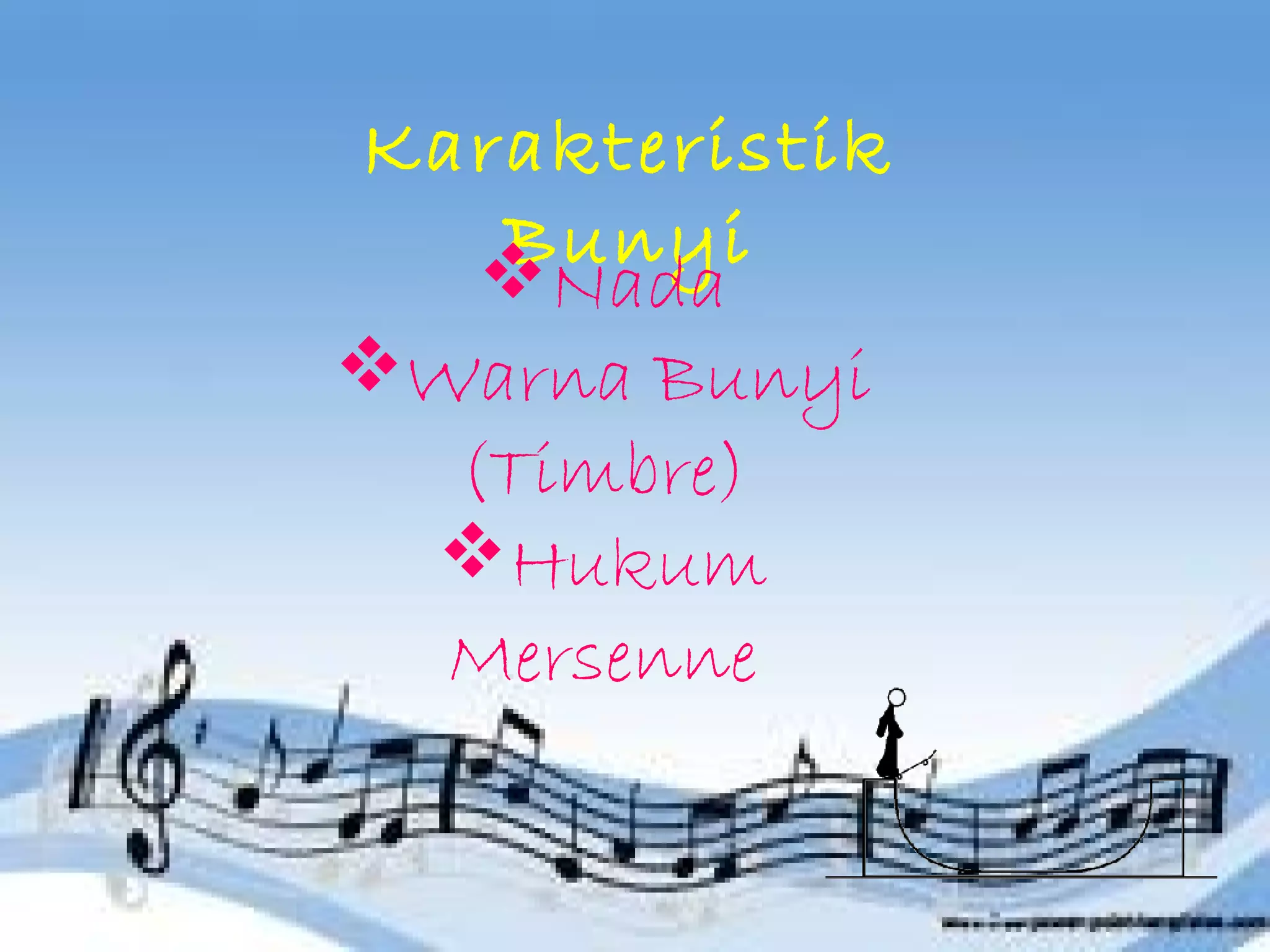 gelombang bunyi | PPT