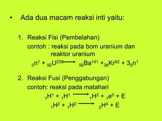 Fisika inti kelompok 8 | PPT