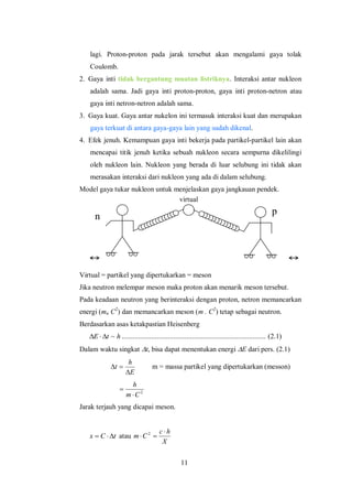 Fisika inti diktat | PDF