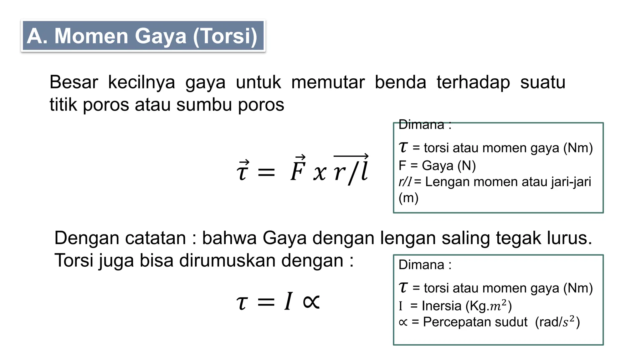 FISIKA KELAS XI - Dinamika Rotasi dan kesetimbangan benda tegar | PPTX