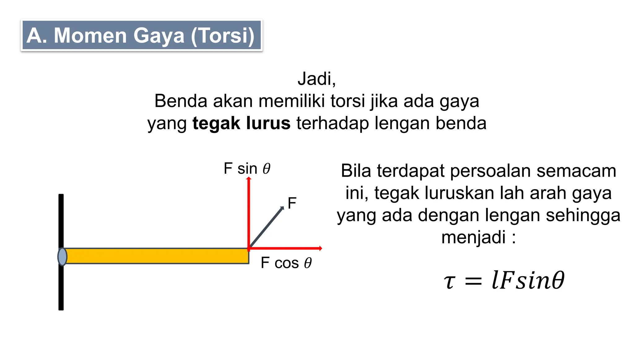 FISIKA KELAS XI - Dinamika Rotasi dan kesetimbangan benda tegar | PPTX