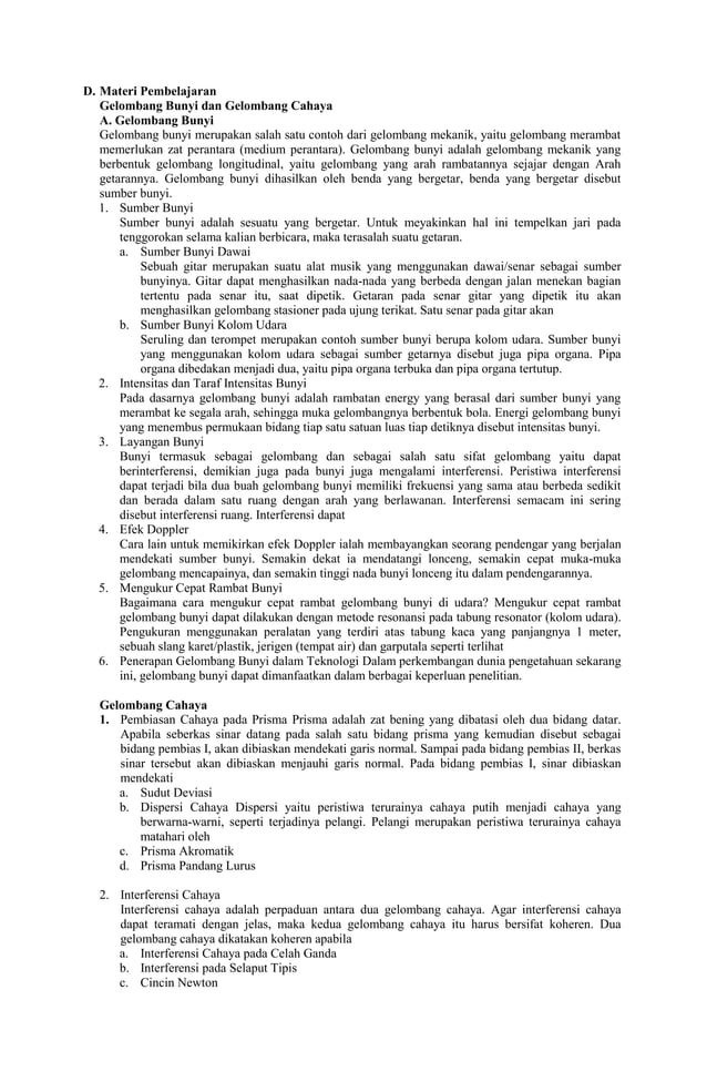 RPP Fisika SMA Kelas XII | PDF