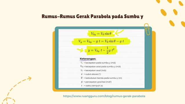 Fisika. Kinematika Partikel. Gerak Parabola dan gerak Melingkar | PDF