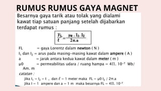 fisika medan magnet, montor listrik dan magnet induksi | PDF