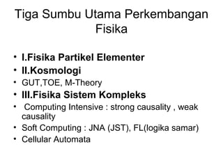 Fisika & komputasi cerdas | PPT
