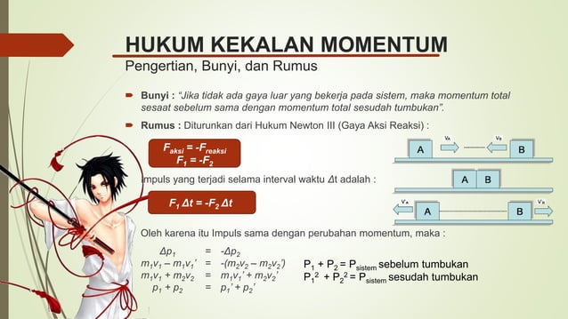 Fisika "Momentum dan impuls" kelas X | PPTX