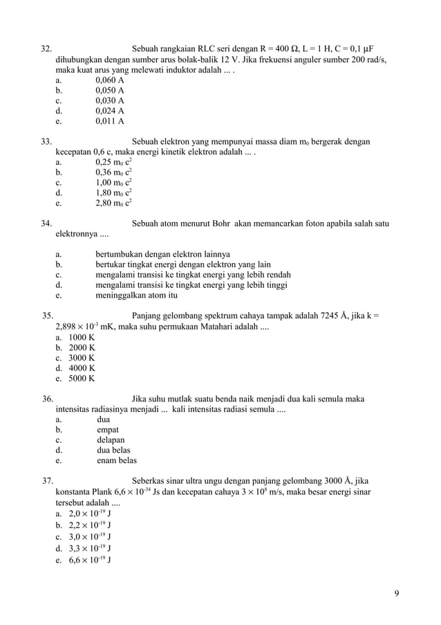 Fisika paket 2 | PDF
