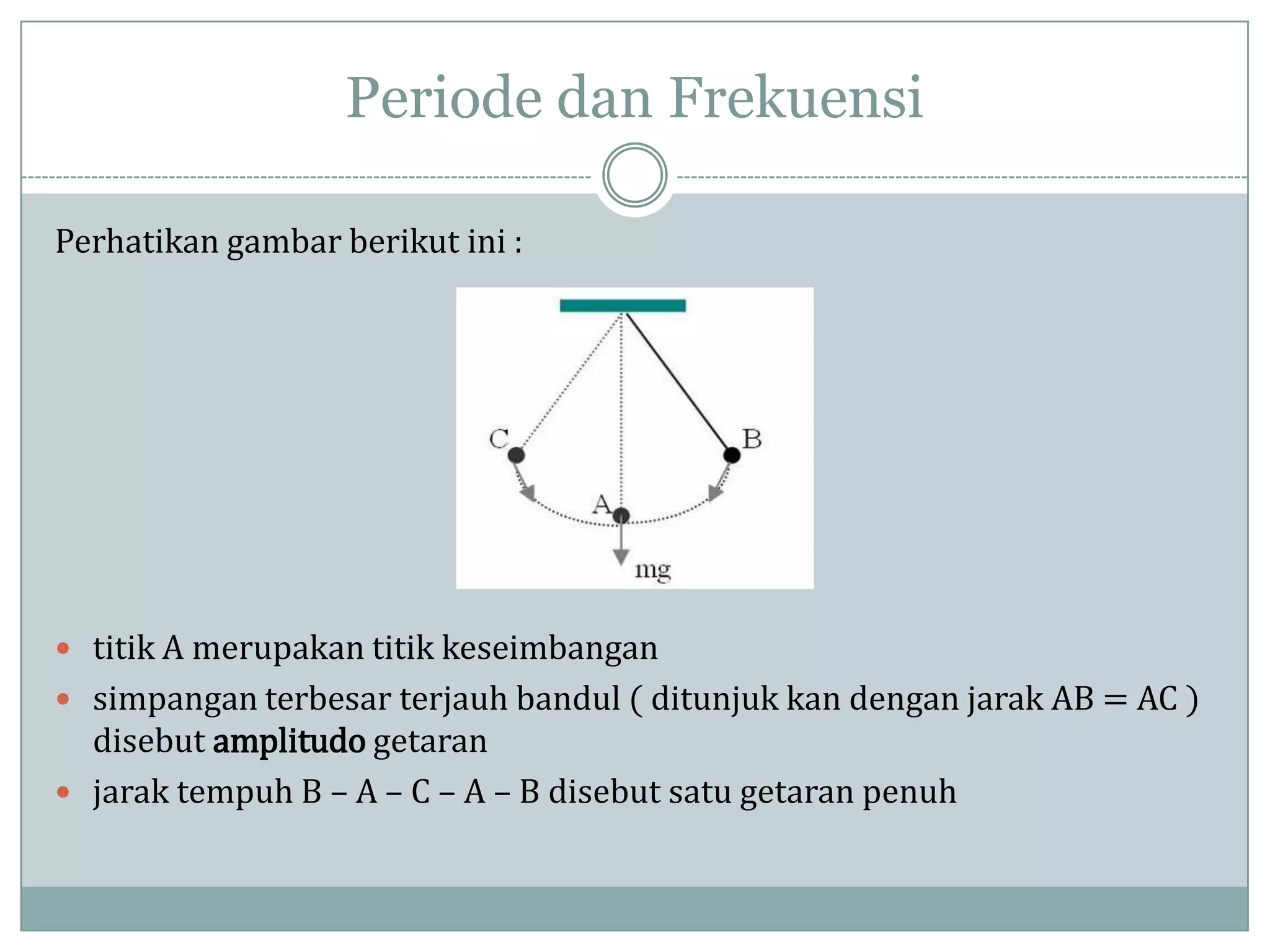 Fisika tentang getaran | PPTX