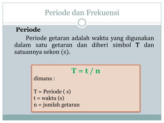 Fisika tentang getaran | PPTX