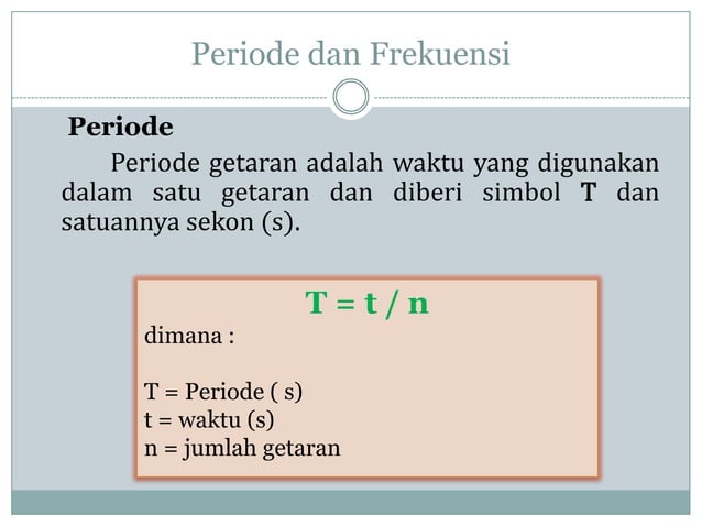 Fisika tentang getaran | PPTX