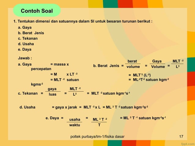 Fisika Terapan - Besaran dan Satuan Terapan 1ppt | PPT