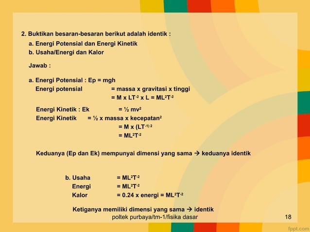 Fisika Terapan - Besaran dan Satuan Terapan 1ppt | PPT
