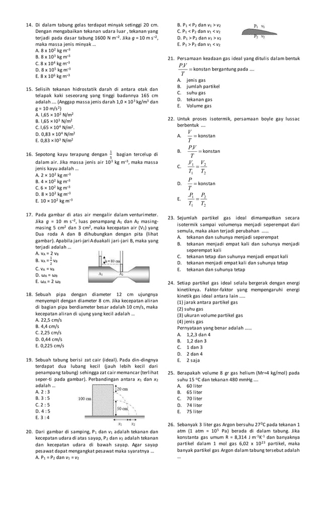 Fisika us sem2 kls xi ipa | PDF