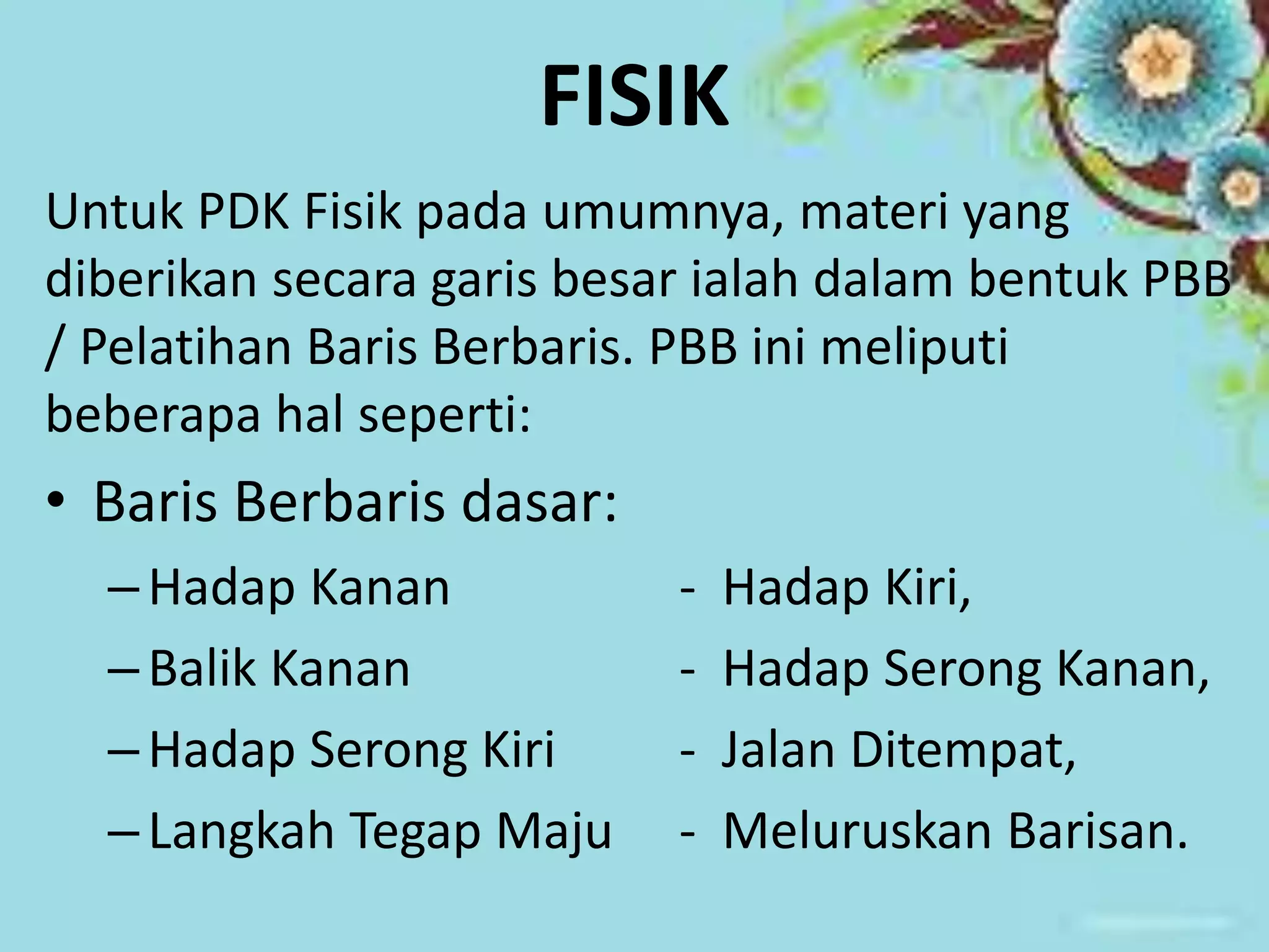 FISIK DAN MENTAL | PPTX