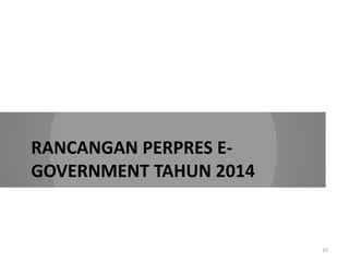 Intervensi Teknologi Informasi dan Komunikasi untuk Percepatan Reformasi Birokrasi | PPT